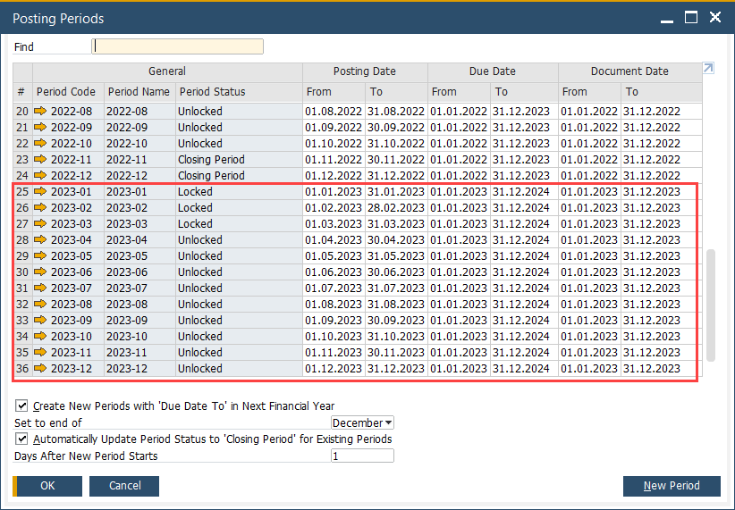 kỳ kế toán posting periods