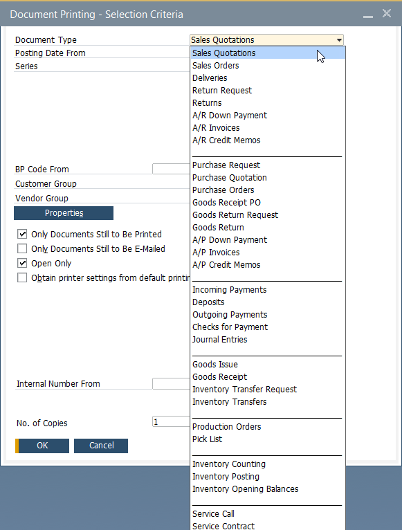 In ấn (Printing Preferences)